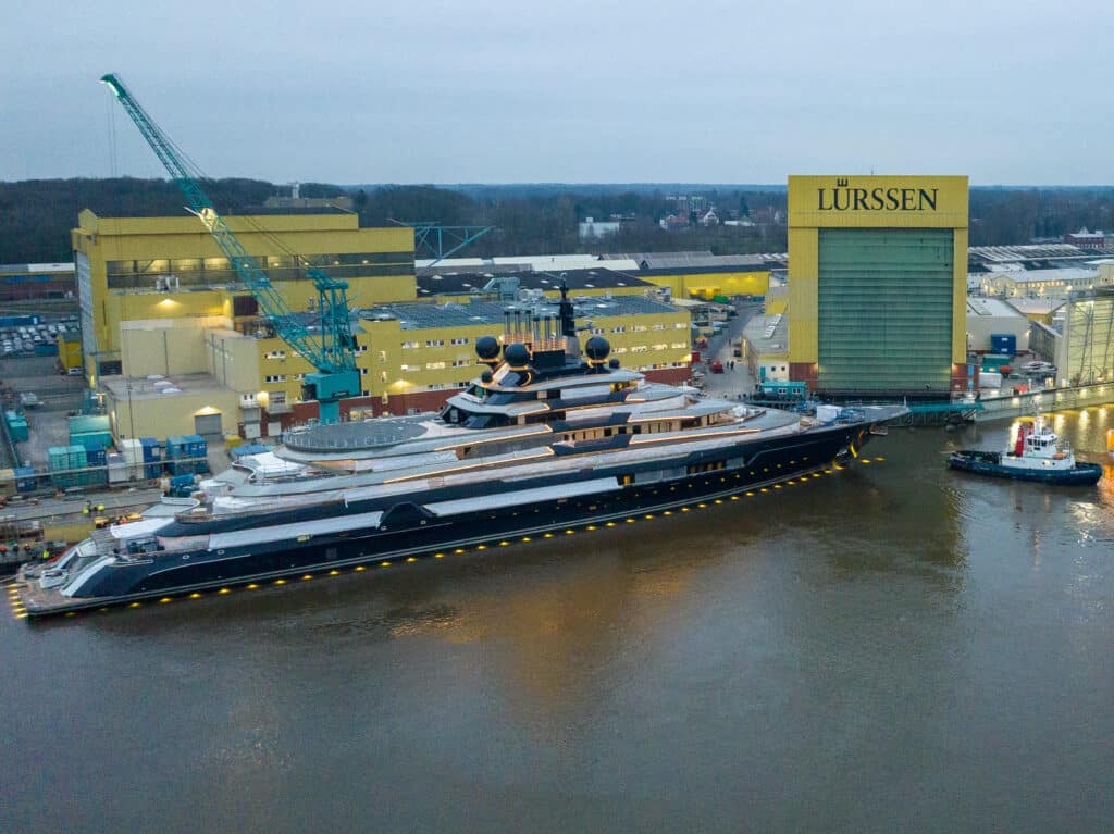 Die „Luminance“: Ein Blick auf die gigantischeRinat Achmetow Yachtund ...